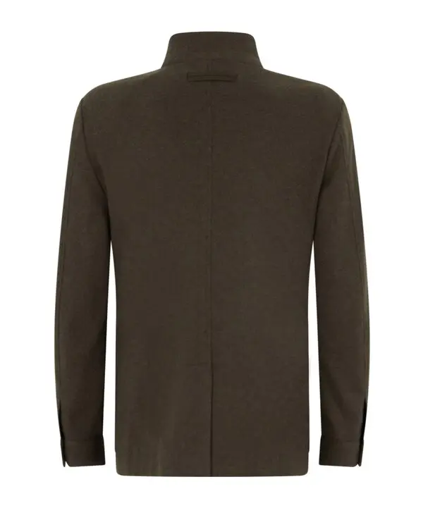 Zegna Stand-collar Short Coat