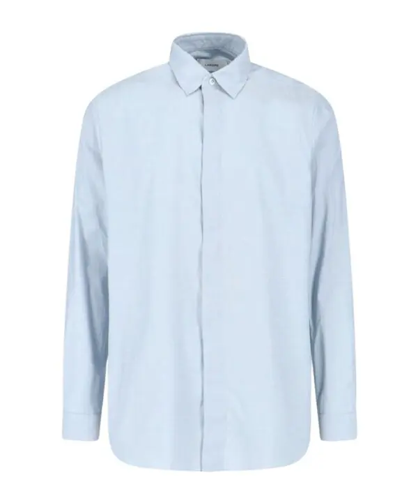 LARDINI Flynn Concealed-placket Shirt