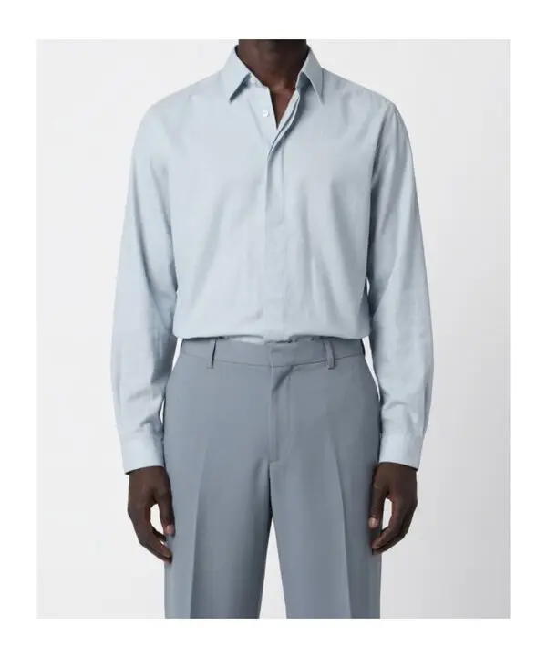 LARDINI Flynn Concealed-placket Shirt