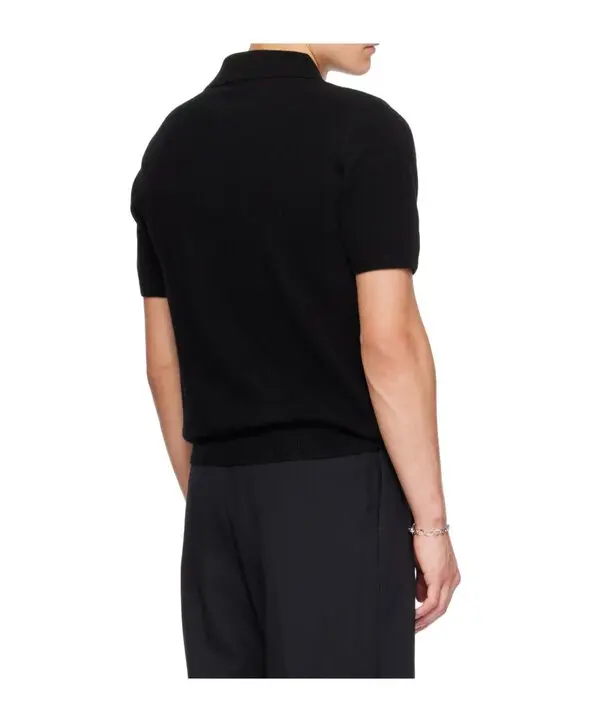 ENTIRE STUDIOS Wool Polo Knitted Top