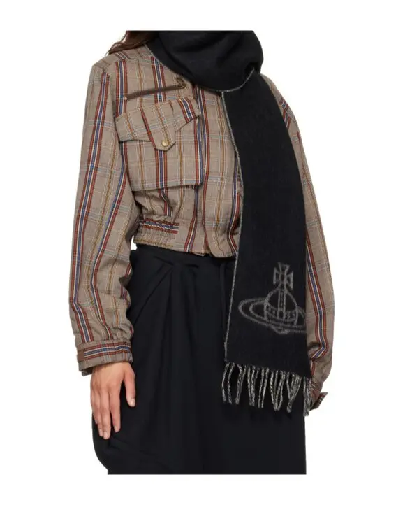 VIVIENNE WESTWOOD Tasseled Scarf