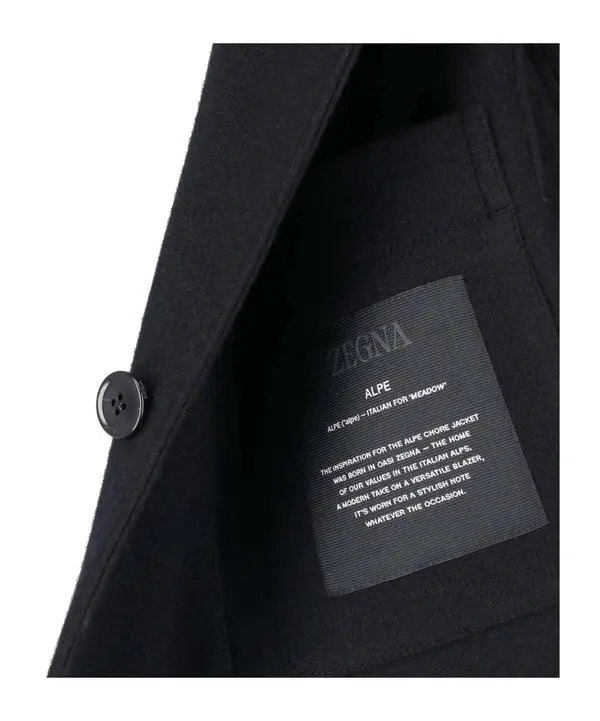 Zegna Single-breasted Patch-pocket Blazer