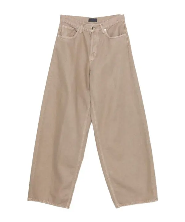HAIKURE Bethany Wide-leg Jeans - Beige