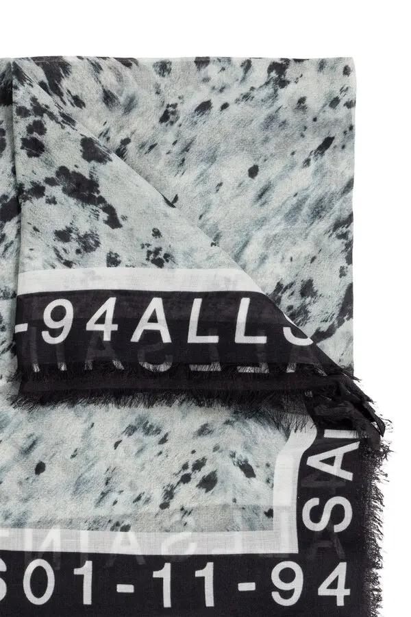 ALLSAINTS Printed Silk Scarf