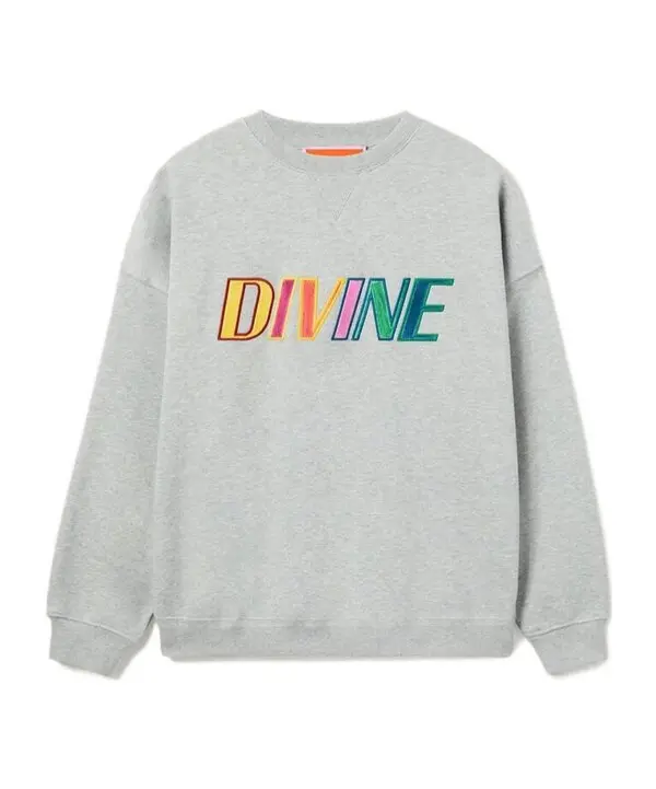 La DoubleJ Off Court Divine-embroidered Sweatshirt