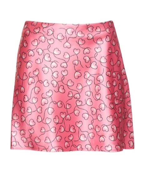 ROTATE BY BIRGER CHRISTENSEN Printed Midi Skirt