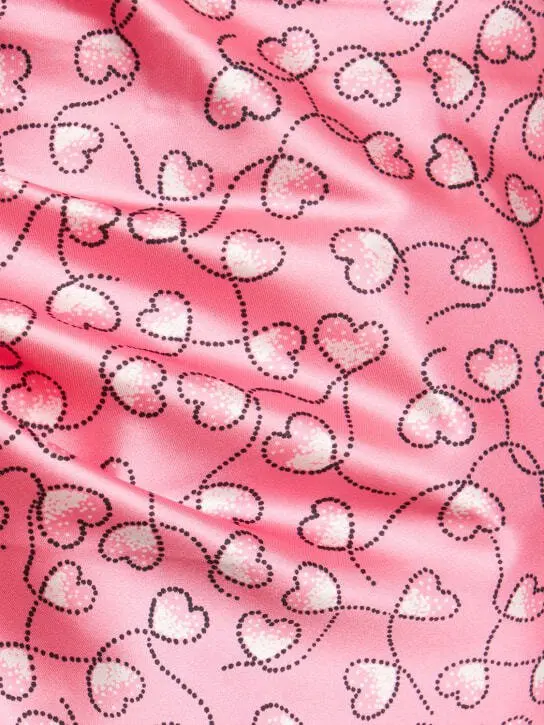 ROTATE BY BIRGER CHRISTENSEN Printed Midi Skirt