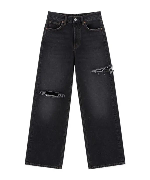 ICON DENIM LOS ANGELES Distressed Jeans - Black