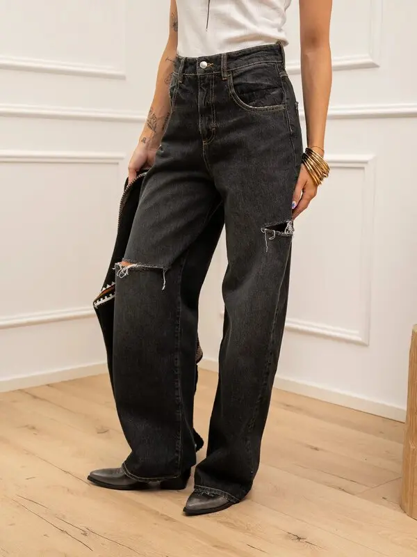 ICON DENIM LOS ANGELES Distressed Jeans
