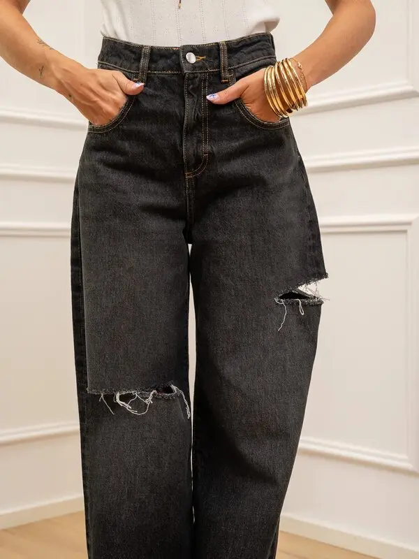 ICON DENIM LOS ANGELES Distressed Jeans
