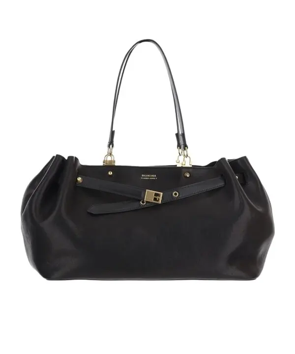 Balenciaga Bel Air Medium Shoulder Bag - Black