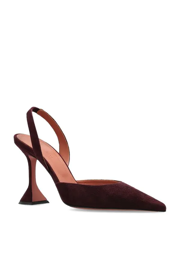 Amina Muaddi Holli Pointed-toe High-heeled Sandals