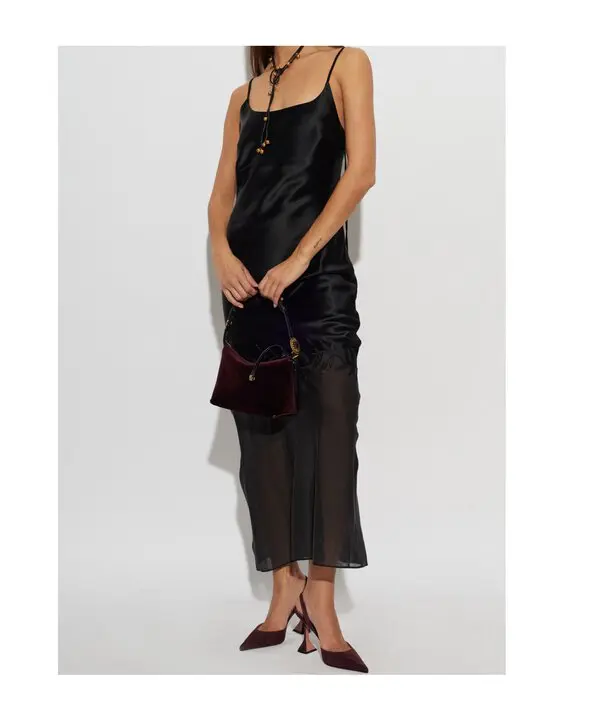 Amina Muaddi Holli Pointed-toe High-heeled Sandals