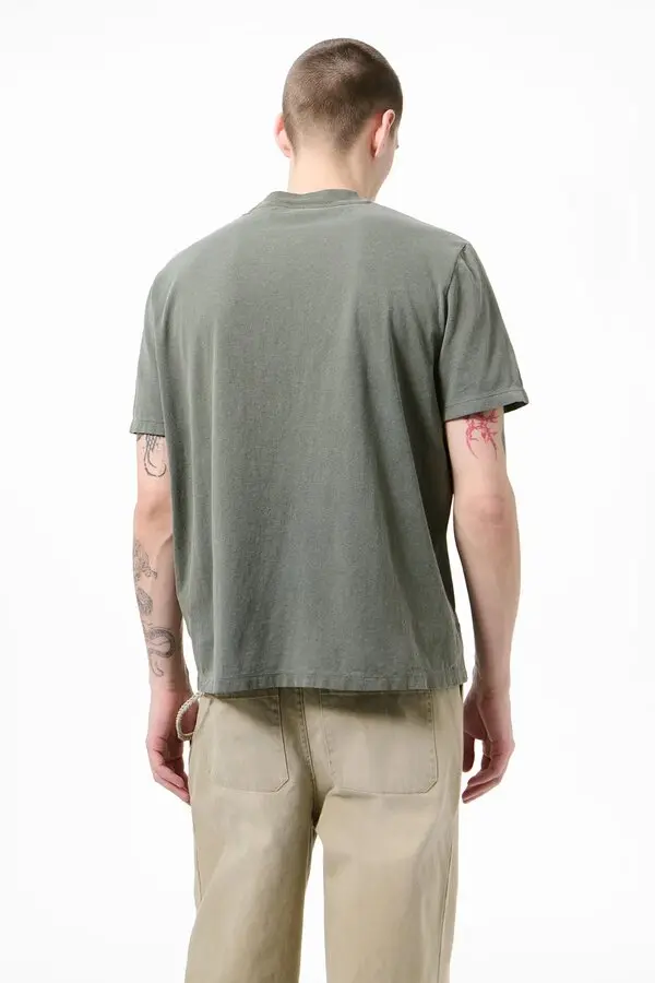 Our Legacy Crew-neck T-shirt - Olive Green