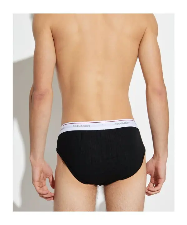 Dsquared2 X Magliano Logo Waistband Briefs