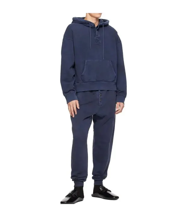 ENTIRE STUDIOS Single-button Detail Sweatpants
