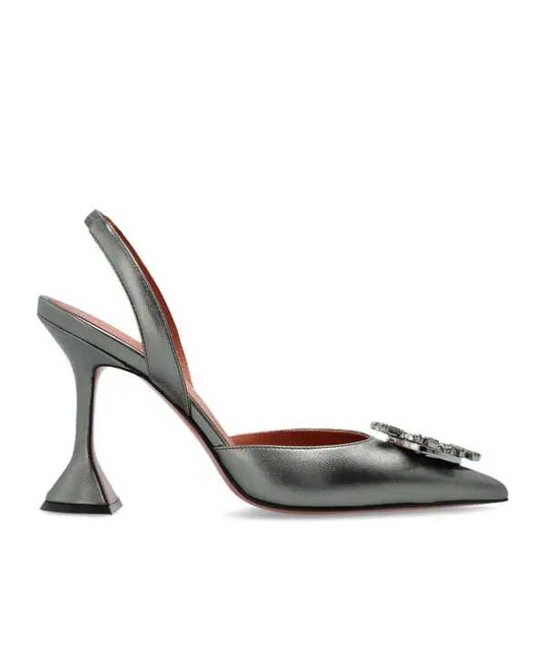 Amina Muaddi Begum Slingback High-heeled Sandals