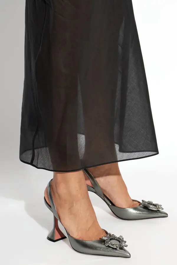 Amina Muaddi Begum Slingback High-heeled Sandals