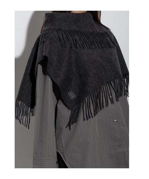BY MALENE BIRGER Turtla Fringed Scarf
