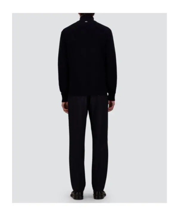 Herno Down Jacket With Knitted Sleeves