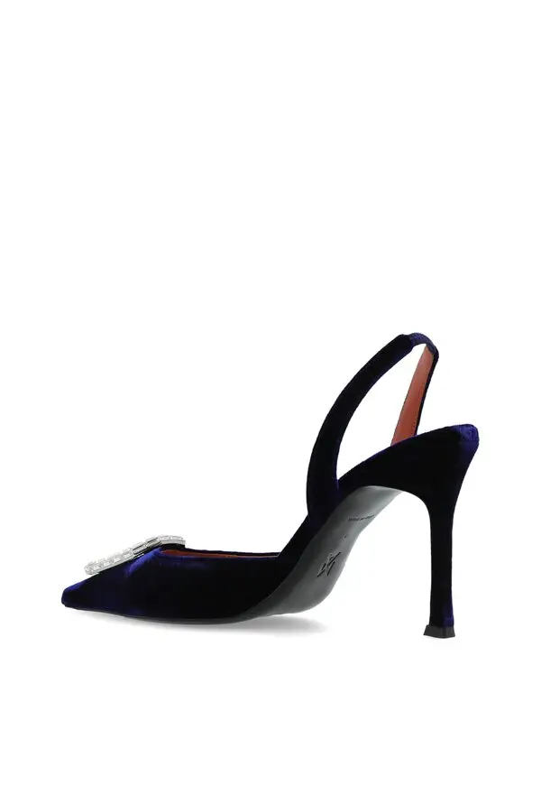 Amina Muaddi Camelia Slingback High-heeled Sandals