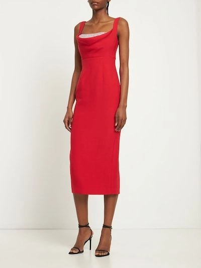Roland Mouret Strapless Mid-length Dress