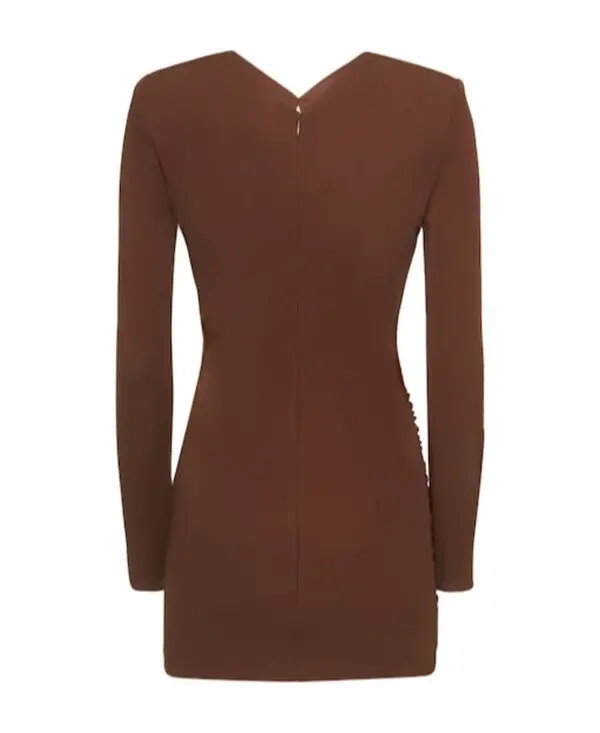 Roland Mouret Pleated Mini Dress