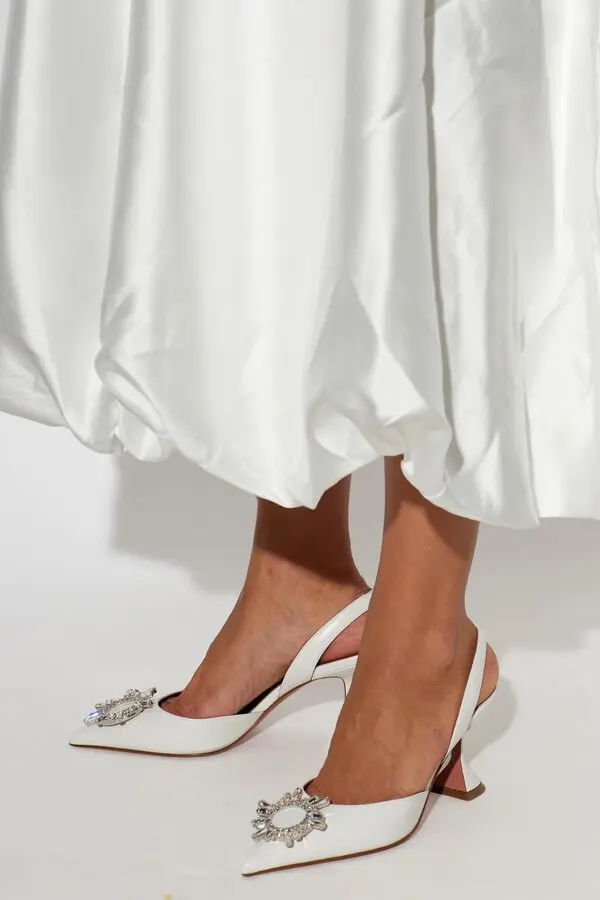 Amina Muaddi Begum Slingback High-heeled Sandals