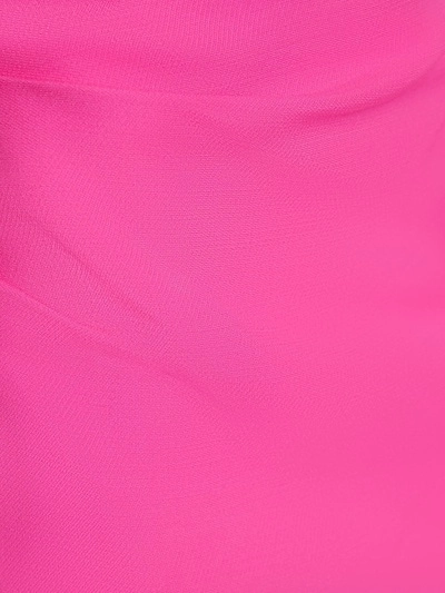 Roland Mouret Mini Dress With Asymmetrical Neckline