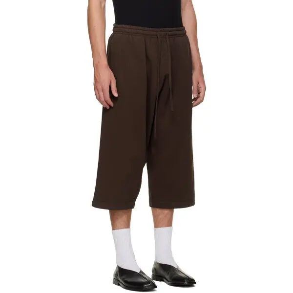 ENTIRE STUDIOS Drop-waist Drawstring Shorts