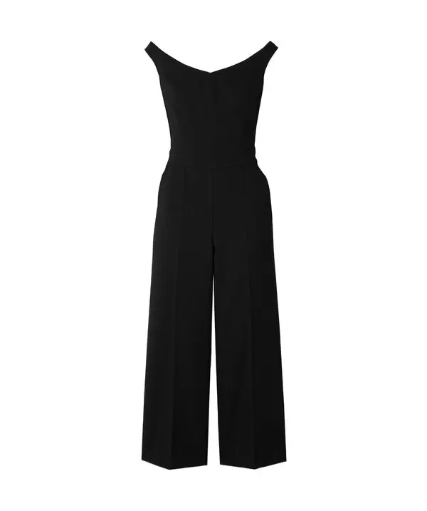 Simkhai Color-block Jumpsuit - Black