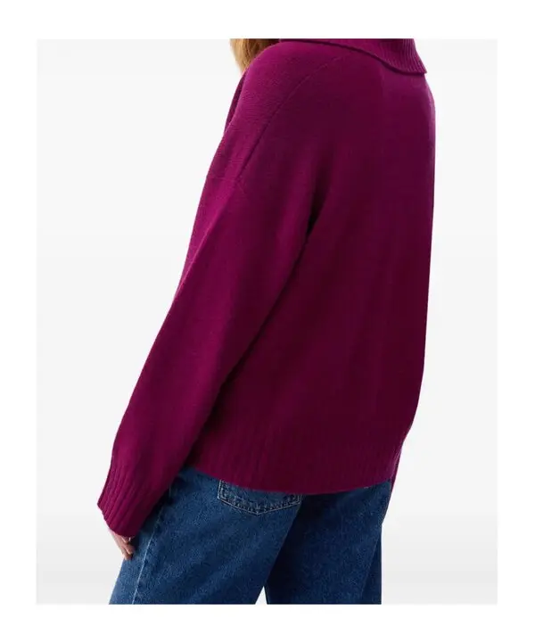 Liu Jo V-neck Collared Jumper