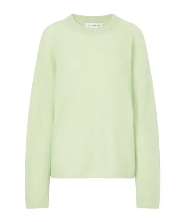 THE FRANKIE SHOP Timea Knitted Sweater - Green