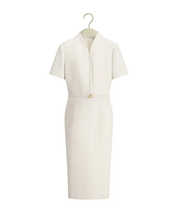Dior Mid-length Belted Dress