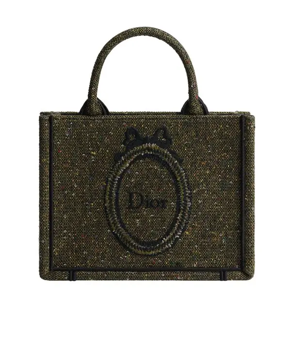Dior Mini Book Tote With Strap