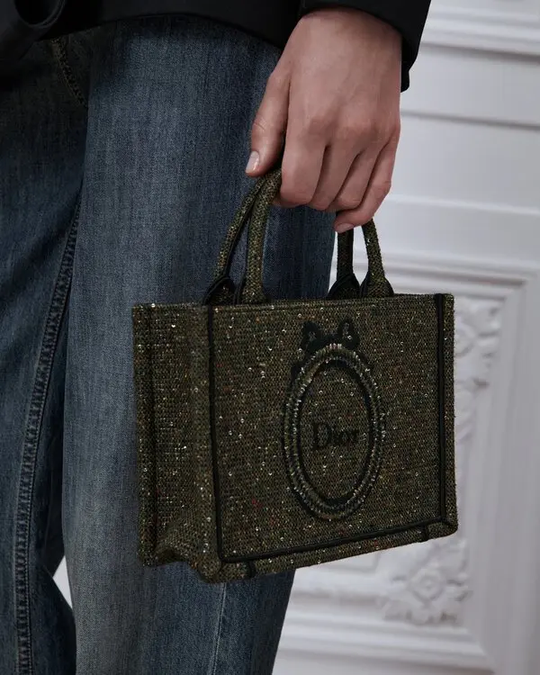 Dior Mini Book Tote With Strap