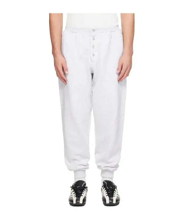 ENTIRE STUDIOS Button-detail Sweatpants