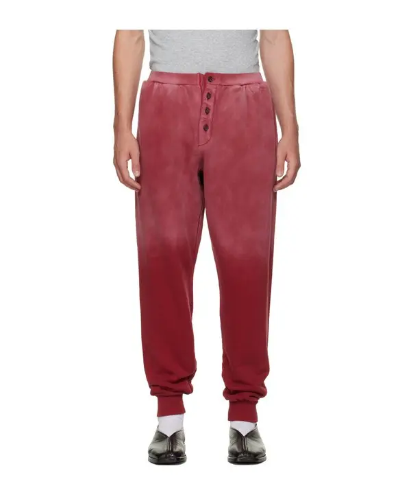 ENTIRE STUDIOS Single-button Detail Sweatpants