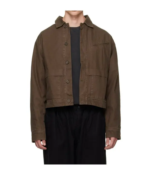 ENTIRE STUDIOS Single-breasted Long-sleeve Casual Jacket