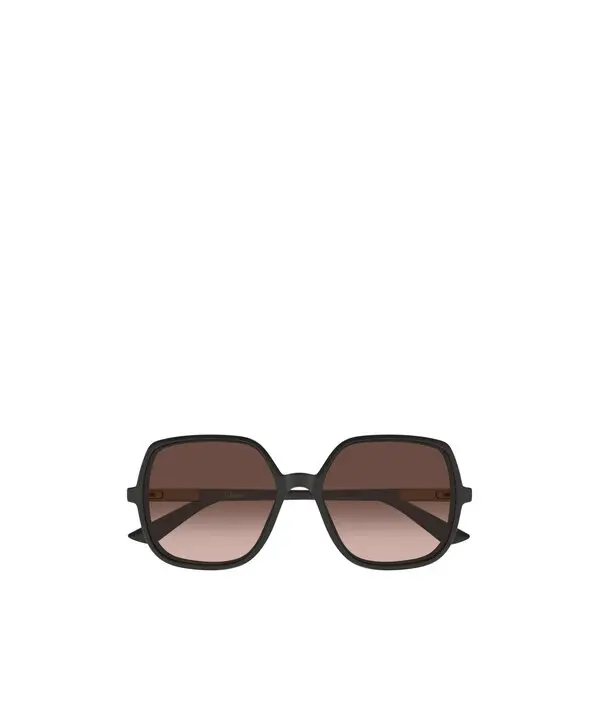 Chloé Eyewear Square Frame Sunglasses - Brown