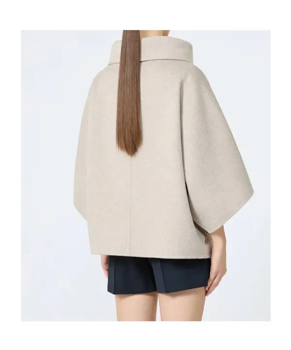 Max Mara Double Cashmere Cropped Coat