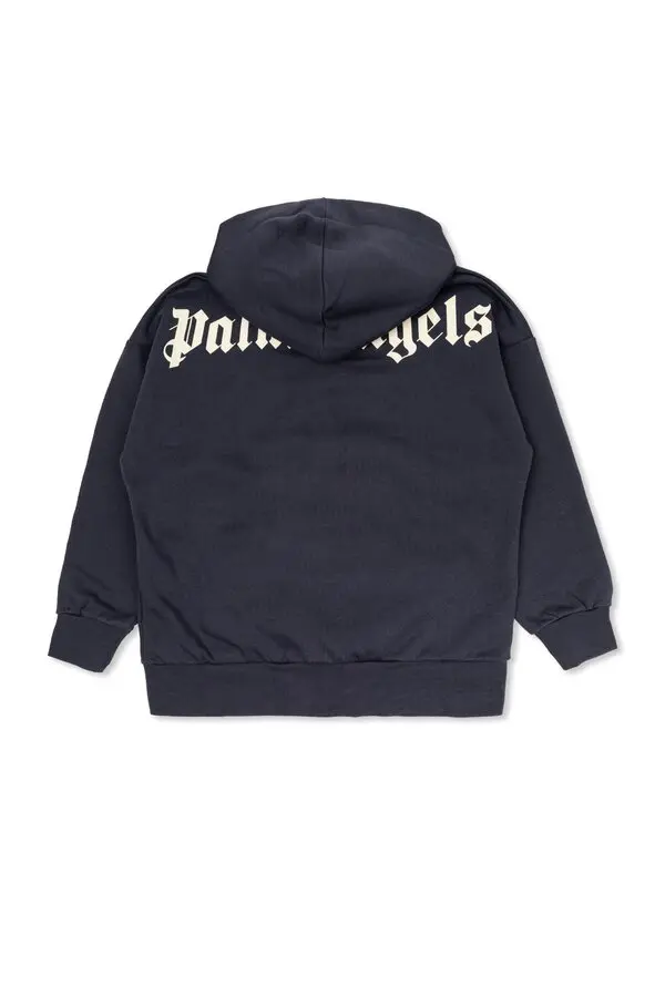 Palm Angels Long-sleeve Sweatshirt - Navy Blue