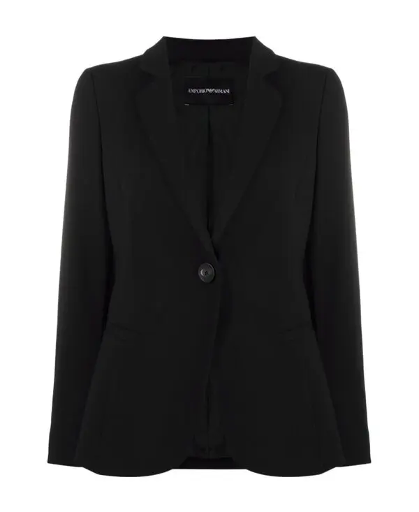 Emporio Armani Notched-lapel Single-breasted Blazer