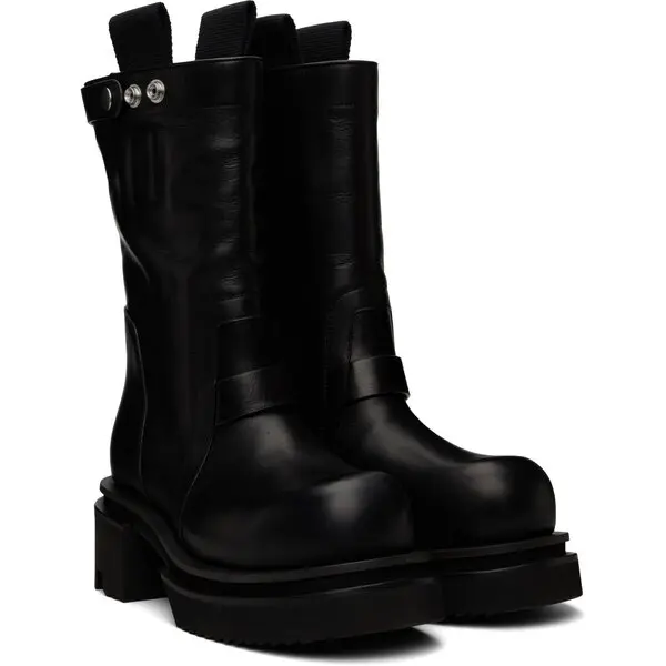 Rick Owens Platform Leather Boots