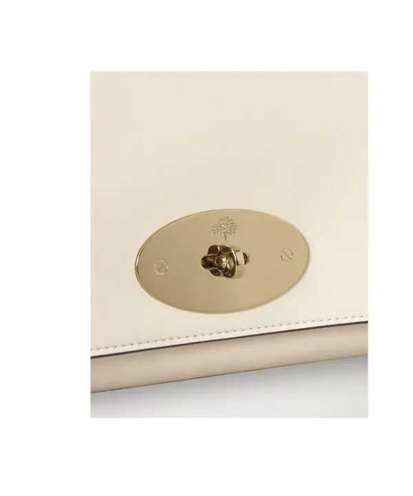 Mulberry Twist Block Foldover Top Clutch Bag