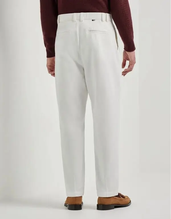 Canali Pleated Straight-leg Trousers