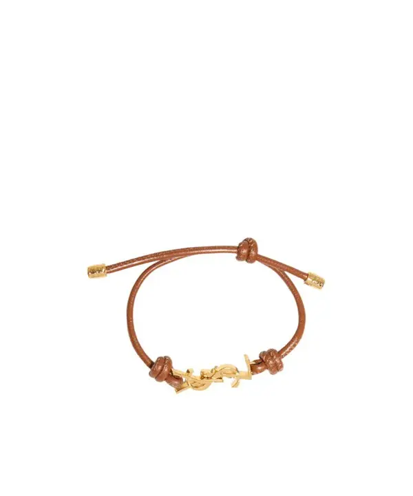 Saint Laurent Braided Cord Bracelet