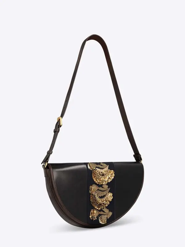 Dries Van Noten Embroidered Crossbody Bag
