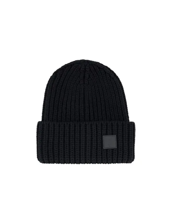 Saint Laurent Logo Patch Beanie