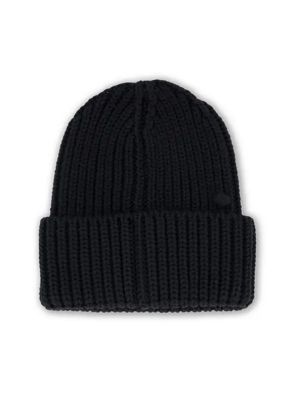 Saint Laurent Logo Patch Beanie
